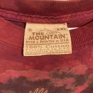 The Mountain | Shirts | Vintage 997 Craig Tennant Tye Dye The Mountain Native American Tshirt ...